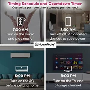 Buy Best Homemate Smart Wi-Fi IR Remote Control Hub in India