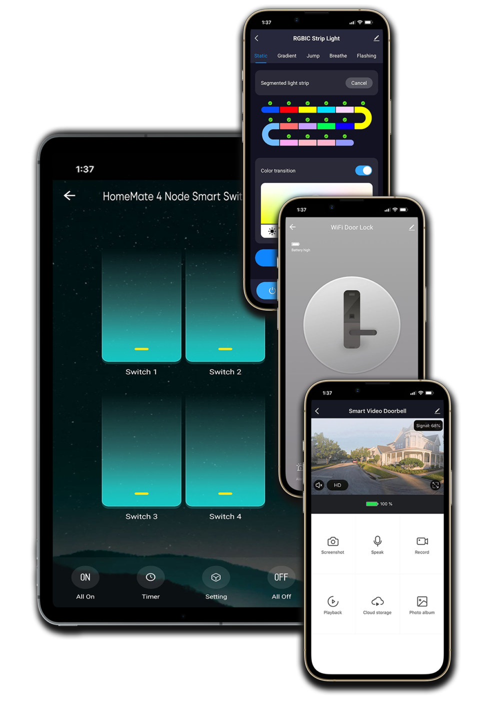 HomeMate: Best Smart Lighting, Switches & Security Devices