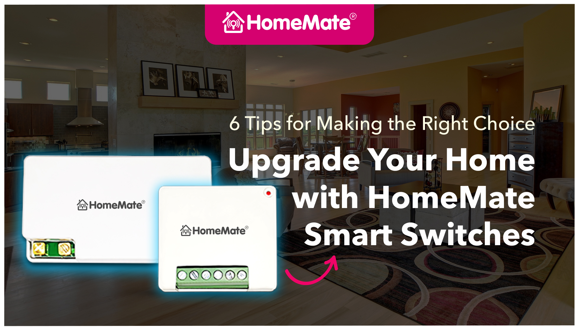 HomeMate: Best Smart Lighting, Switches & Security Devices