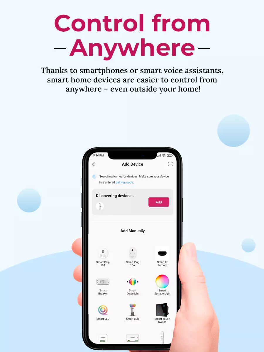 HomeMate: Best Smart Lighting, Switches & Security Devices